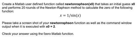 Solved Matlab Question Please Show All Code And Comment