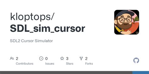 Github Kloptopssdlsimcursor Sdl2 Cursor Simulator