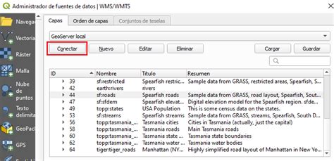 Cómo crear un WMS con GeoServer