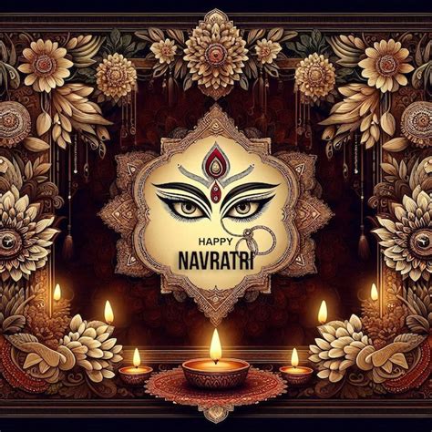 Premium Psd Happy Navratri Psd Design Template