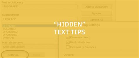 Hidden Text Tips AutoCAD Blogs AutoCAD Forums