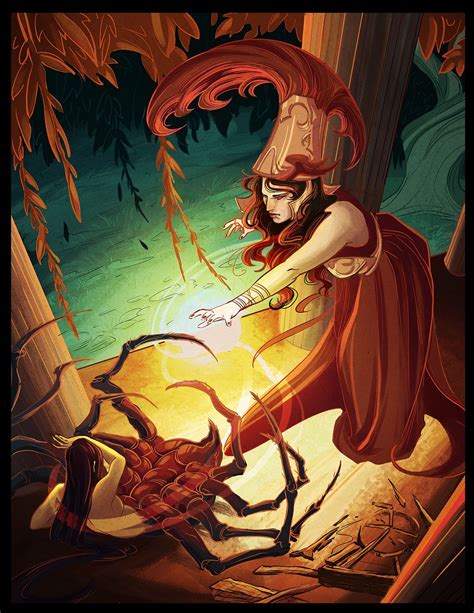 Arachne The Mythology Arachne The Original Spider Woman Aanr