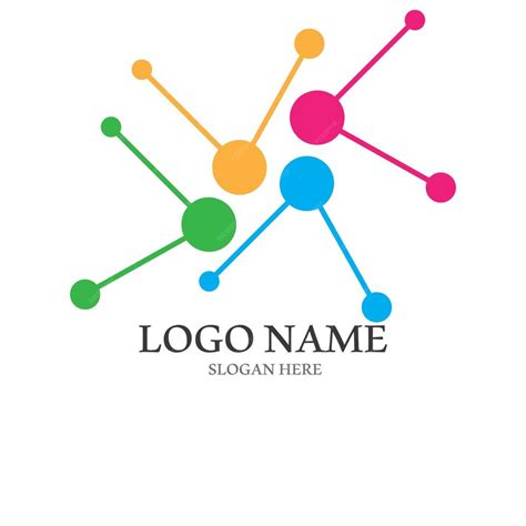 Premium Vector Molecule Vector Illustration Design