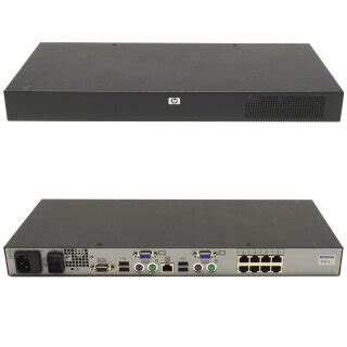 HP KVM Server Console Switch AF616A 8Port Piospartslap