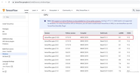 配置Tensorflow使用CUDA进行GPU加速 超详细教程 tensorflow cuda CSDN博客