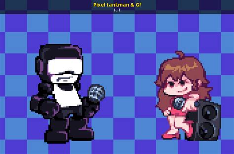 Pixel Tankman And Gf Mod For Friday Night Funkin Fnf Mods