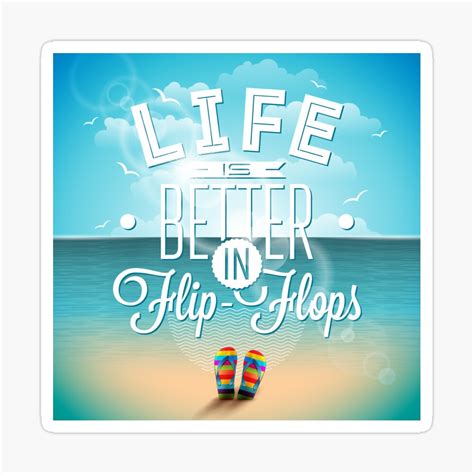 Home Décor Home And Living Life Is Better In Flip Flops Pe