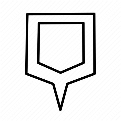 Pointer Direction Map Position Marker Navigation Navigate Icon