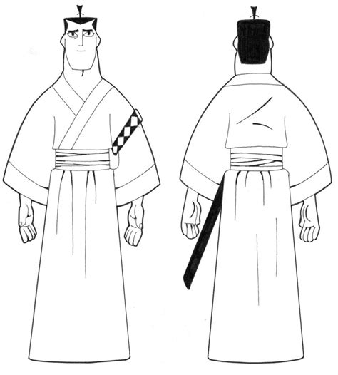 Samurai Jack Model Sheet Ii By Nes44nes On Deviantart