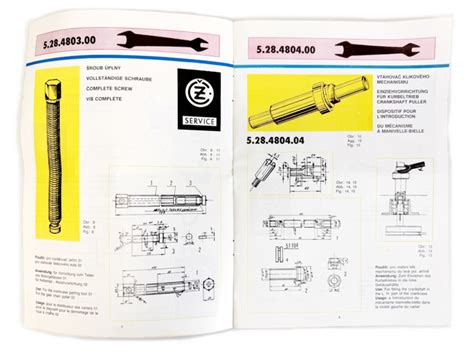 Jawa Cz Engine Assembly Tools Kit For Most Singles And T