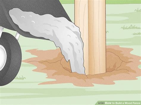 How To Build A Wood Fence With Pictures WikiHow