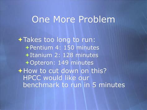 Ppt Benchmarking Sparse Matrix Vector Multiply In 5 Minutes