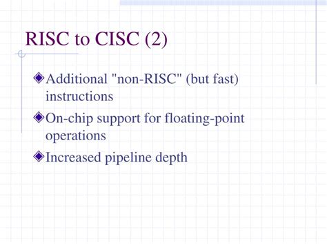 PPT RISC Vs CISC PowerPoint Presentation Free Download ID