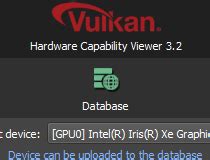 Download Vulkan Hardware Capability Viewer 3 24