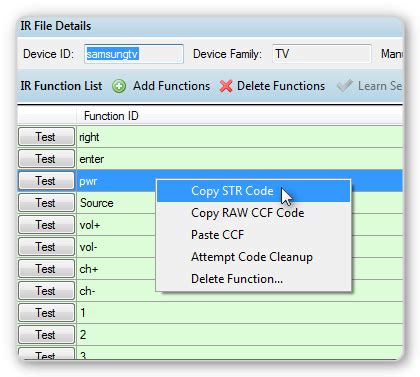 IR Blaster IR Rules Guide Tutorial CommandFusion Wiki