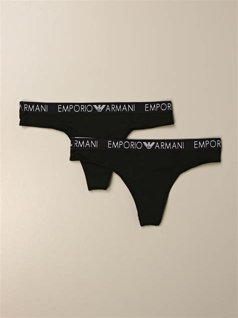 EMPORIO ARMANI UNDERWEAR 란제리 여성 블랙 GIGLIO COM에서 Emporio Armani Underwear 란제리 CC