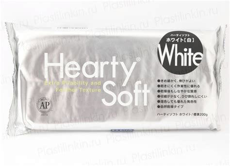 Купить полимерная глина hearty soft, белый (R18) по низкой цене с гарантией