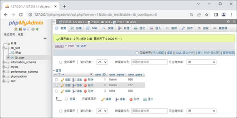 PHP MySQL 教學