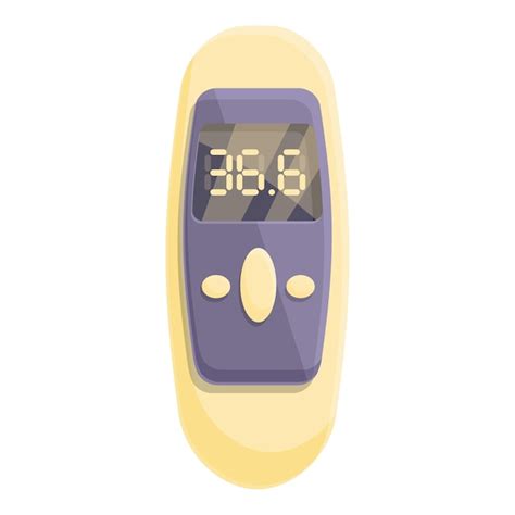 Premium Vector Electronic Laser Thermometer Icon Cartoon Of Electronic Laser Thermometer