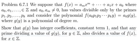 Solved Problem We Suppose That F X Amxm A X A Chegg Com