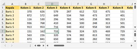 Split Cara Membagi Sheet Di Excel Excelandor