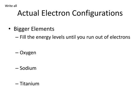 Electron Configuration Fall 2016 Pdf