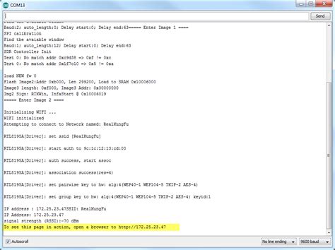 Use Ameba As Server To Control LED Realtek IoT Wi Fi MCU Solutions