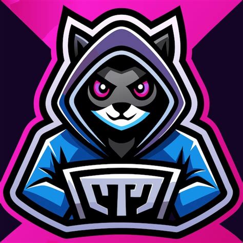 Premium Vector Hacker Esport Mascot Logo Design
