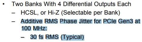 LMK00338 Compliance Test For PCIe Gen 3 Clock Timing Forum Clock Timing TI E2E