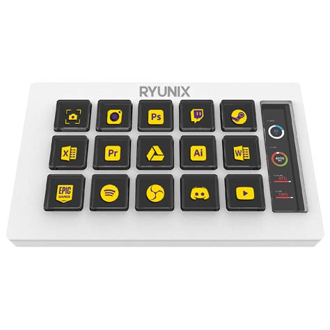 Ryunix Xd100 Stream Deck Control Pad Make Your Activities Easier