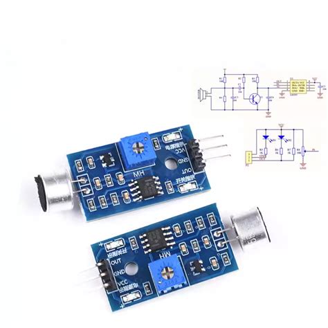 Supply Sound Sensor Module High Sensitivity Microphone Amplifier