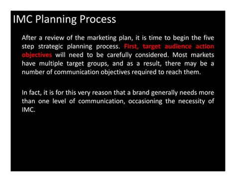 2 Imc Planning Process Pdf