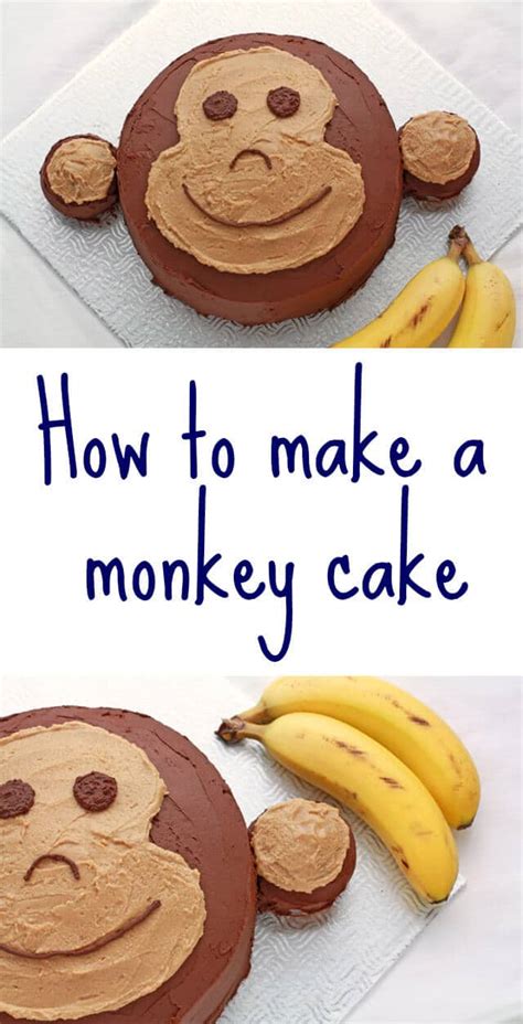 How To Make A Monkey Cake The Bake School