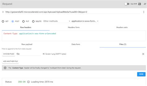 android need help to upload file using multipart form data stack