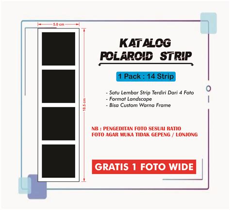 Desain Layout Dan Ukuran Foto POLAROID Lengkap Dengan 54 OFF