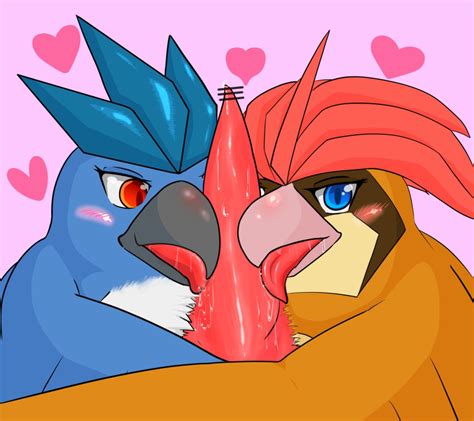 Rule 34 1boy 2017 Ambiguous Gender Articuno Avian Beak Bird Censor