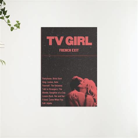 Tv Girl Album Cover Posters Etsy