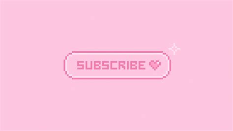 Pink Subscribe Button • Motion Graphics Template • Uppbeat