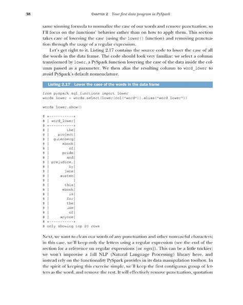 data analysis with python and pyspark rioux j