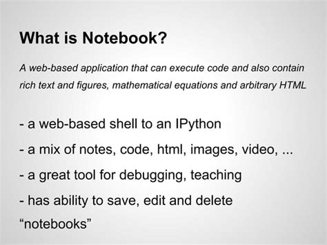 Introduction To IPython Notebook PDF