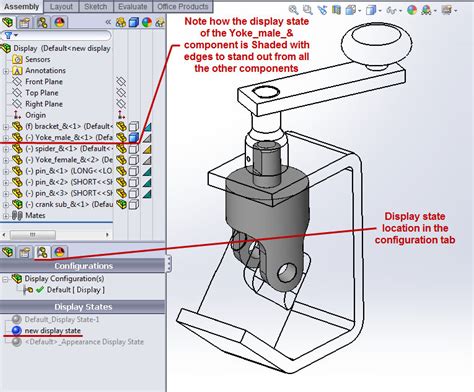 Why And How To Use Display States In Drawings Solidworks Tutorials