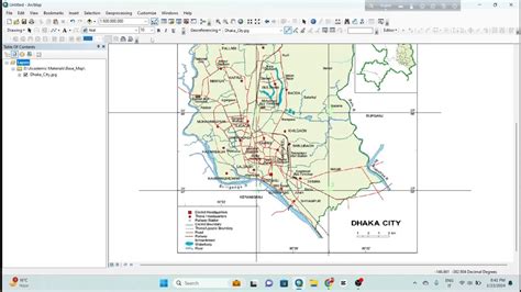 Georeferencing Jpegpng Image Map Or Scanned Map In Arcgis Rectify Youtube