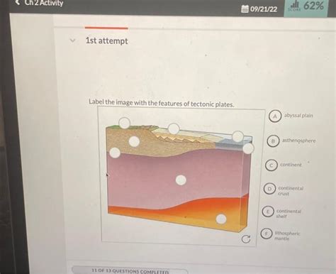 Label The Image With The Features Of Tectonic Plates