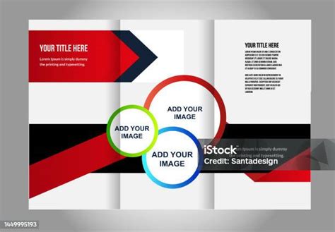 벡터 빈 세 겹 브로셔 인쇄 템플릿 디자인 삼중 밝은 소책자 또는 전단지 0명에 대한 스톡 벡터 아트 및 기타 이미지 0명 3단 브로슈어 개념 Istock