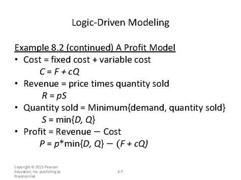 Predictive Modeling And Analysis 8 1 Logicdriven Modeling
