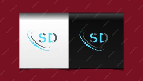 Premium Vector Sd Initial Modern Logo Design Vector Icon Template