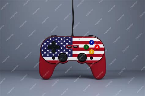 Premium Photo 3d Illustration Joystick Gamepad Game Console Or Game