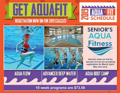 Register For Aqua Fit Classes