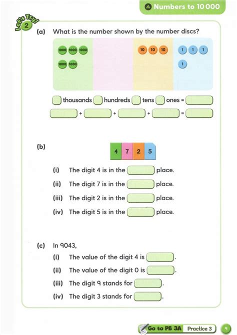 Primary Mathematics Textbook 3a Osb Education
