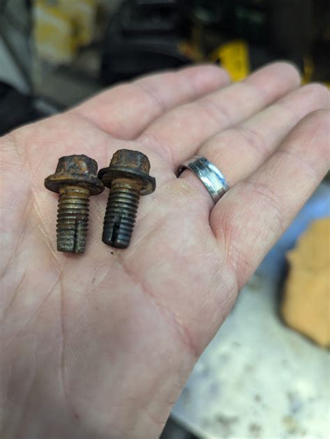 Help identifying bolts - Garage/Shop & Tools - Bullnose Forum